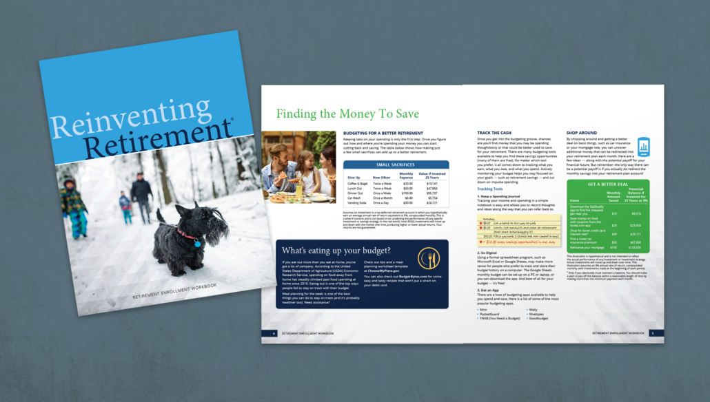 Retirement Communications Materials - View Portfolio Samples - Kmotion